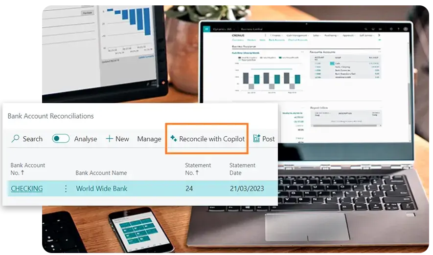 Streamlining Bank Reconciliation with Copilot in Microsoft Dynamics 365 ...